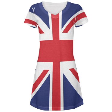 Cow Pattern Costume All Over Juniors V-Neck Dress - Walmart.com