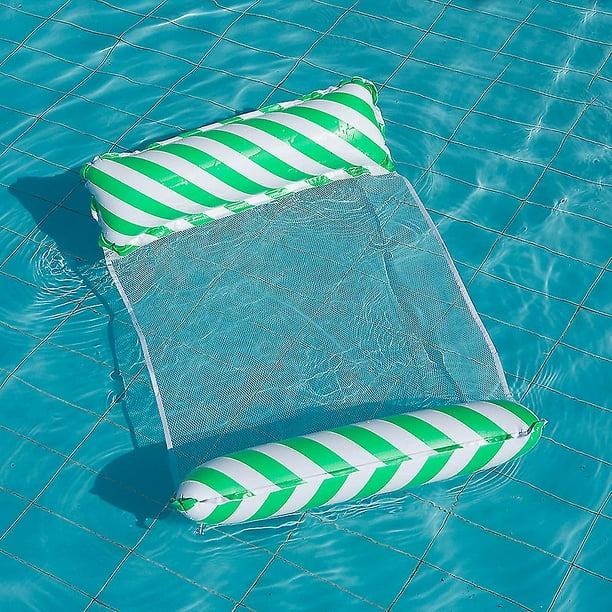 Foldable Water Inflatable Pool Float Hammock Lounge Chair Inflatable ...