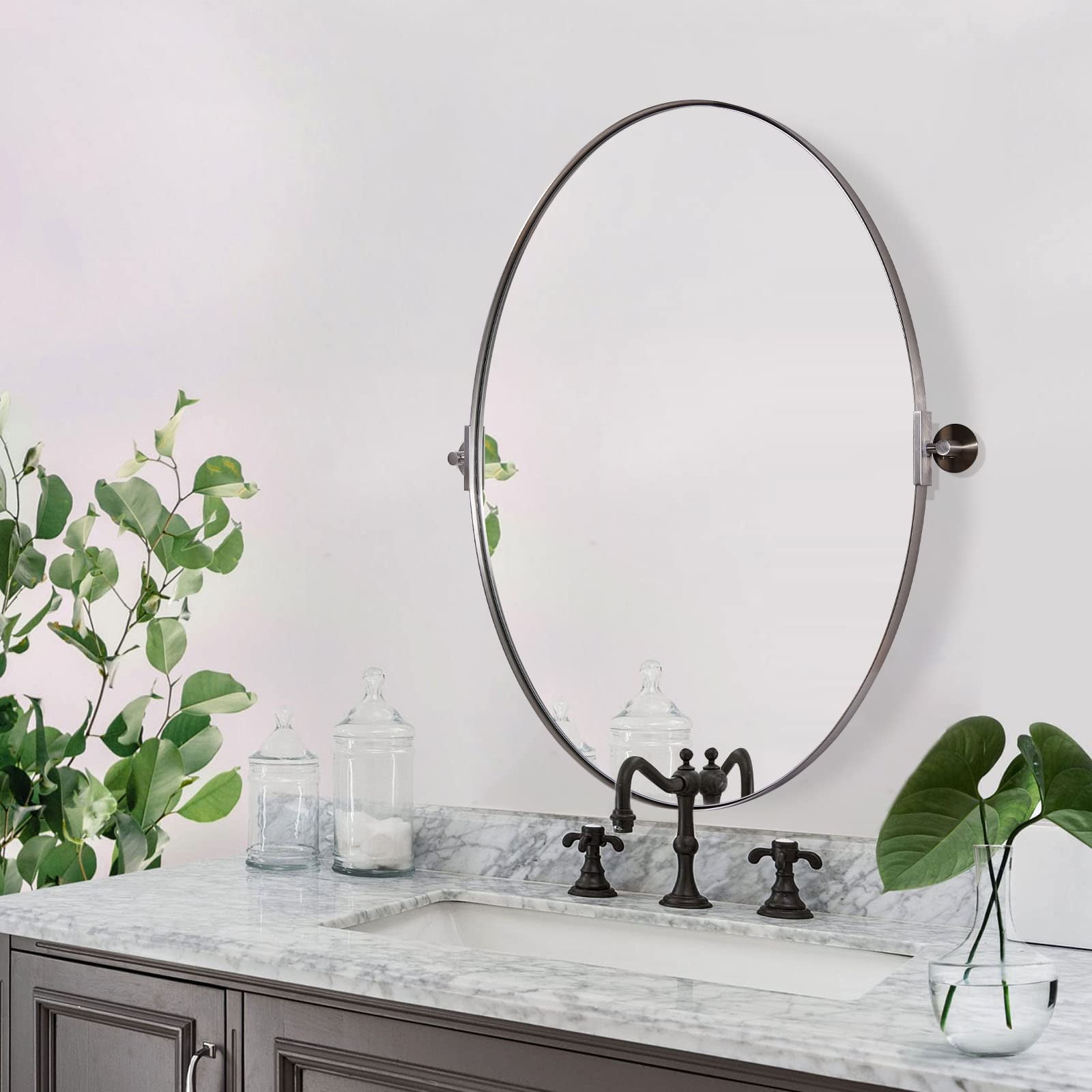 Bathroom Vanity Mirror Oval