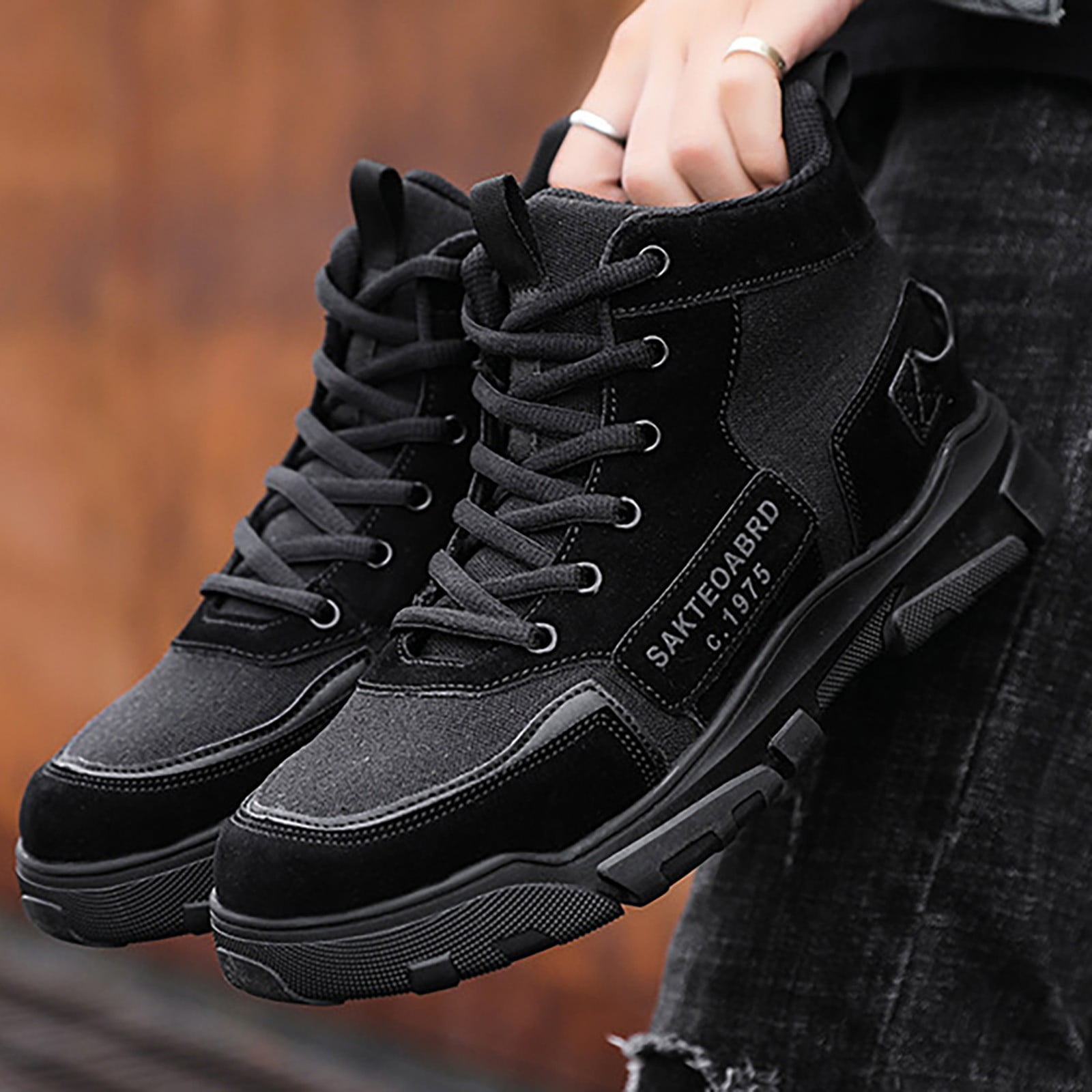 Bmisegm Fashion Style Men Breathable Comfortable Leisure Solid Color ...