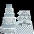 Princess Lace Wedding Cake Stencil Set Plastic - Walmart.com