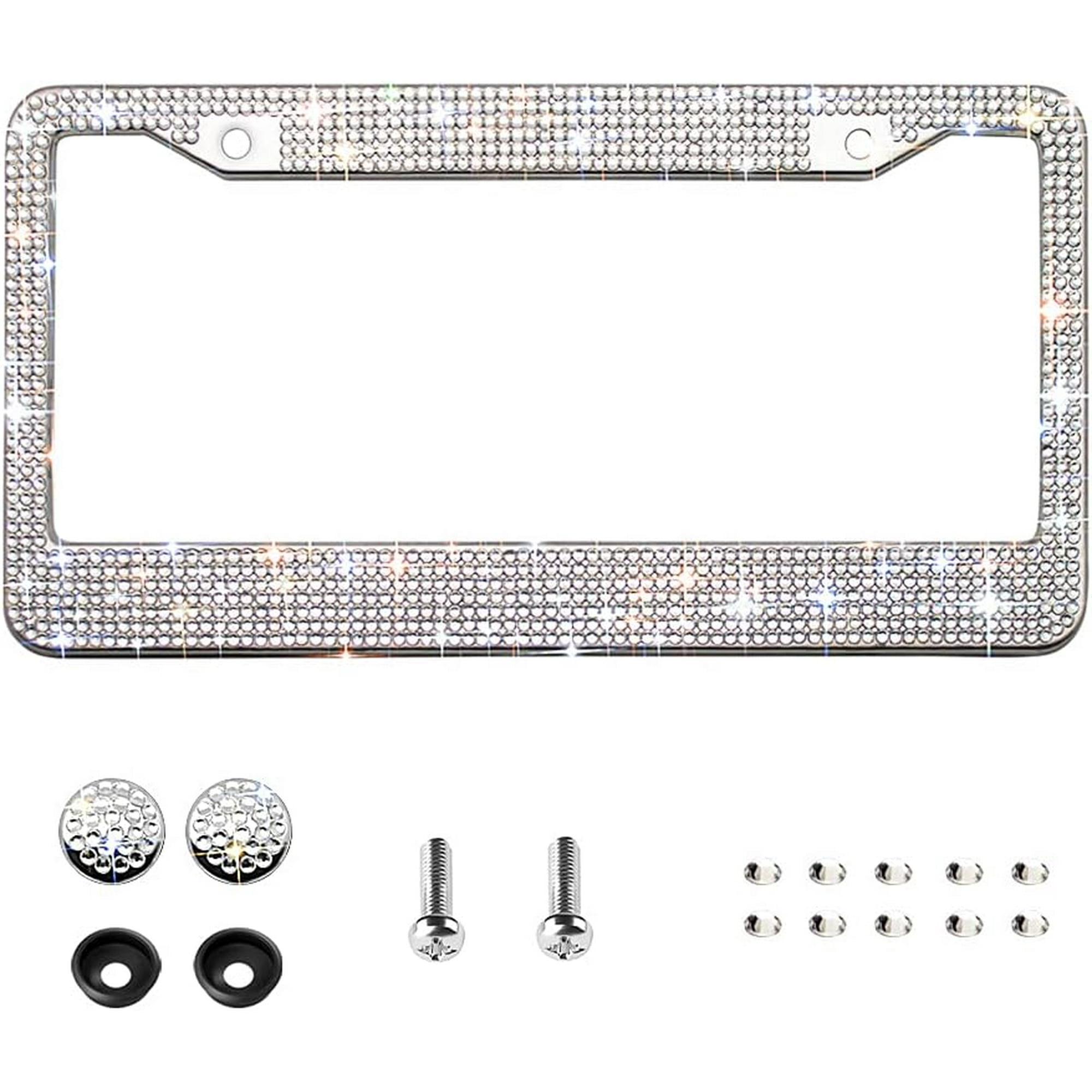 Click here for Ghsdfbb Bling License Plate Frame For Women sparkl... prices