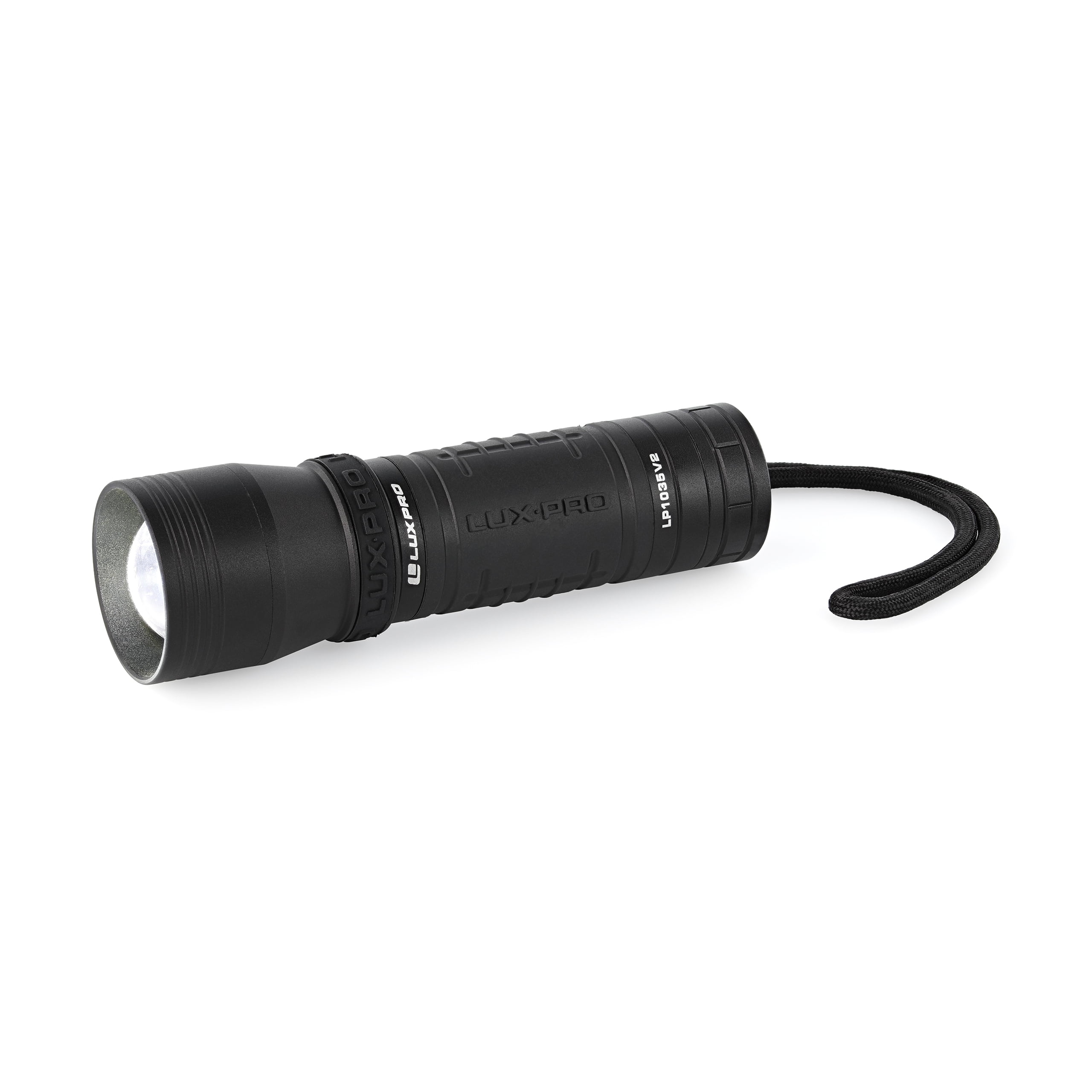 LUXPRO Zoom Focus 570 Lumen LED Handheld Flashlight - Features TackGrip ...