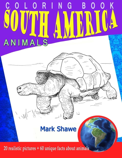 South America Animal Coloring Pages