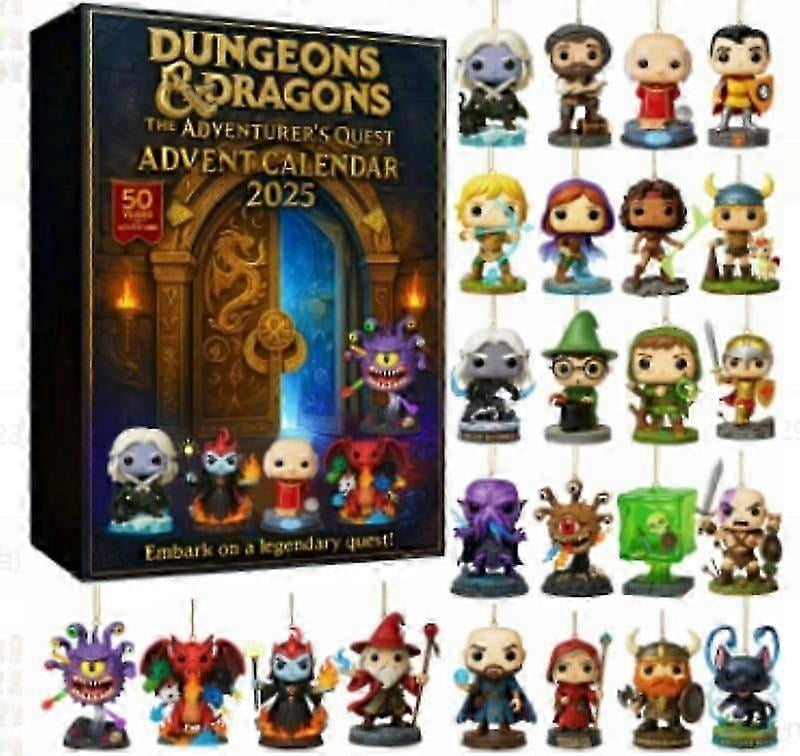 Dungeons & Dragons Advent Calendar Blind Box Christmas Gift | Walmart ...