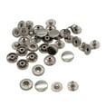 10 Sets of Brass Snap Fasteners , 10mm Snap Fastener Snaps Leather ...
