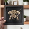 Framed Art - CUSTOM - Highland Cow - Walmart.com