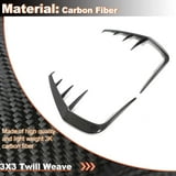 Carbon Fiber Rear Bumper Splitters for Infiniti Q60 Q60S Coupe 2-Door ...