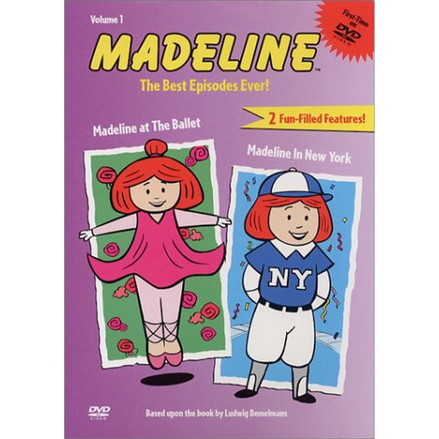 Madeline: Volume 1 - Madeline at the Ballet / Madeline in New York (DVD ...