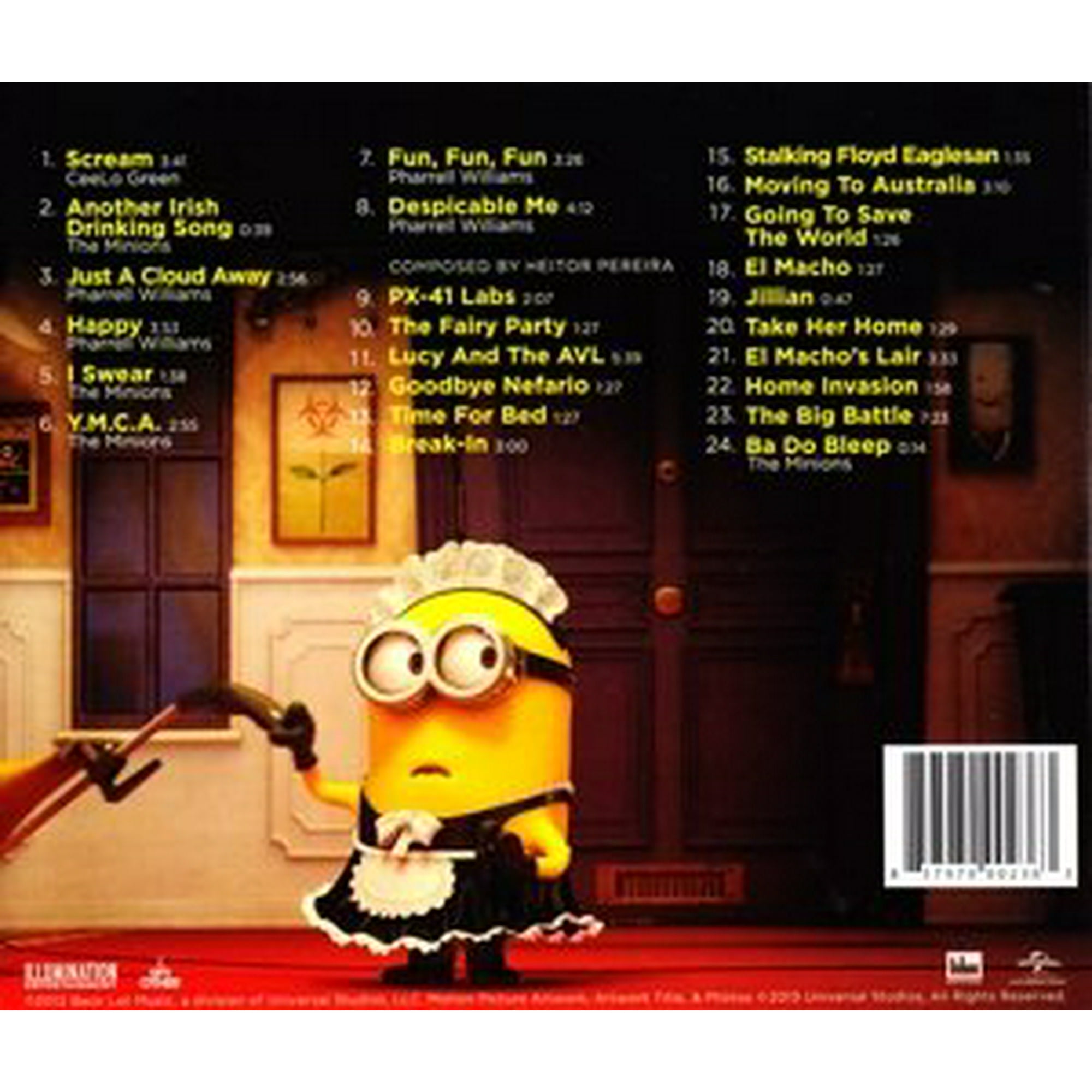 Despicable Me Cd Cover