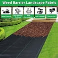 3ftx300ft Garden Landscape Fabric Weed Barrier Fabric Heavy Duty,Weed ...