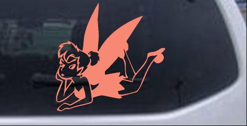 Tinkerbell Laying Car or Truck Window Decal Sticker - Walmart.com