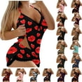 Pajama Sets For Women Sexy Lingerie Sleepwear 2 Piece Lace Cami Shorts