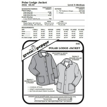 Adult's Frenchglen Barn Jacket Coat Outerwear Cold Weather #537 Sewing ...