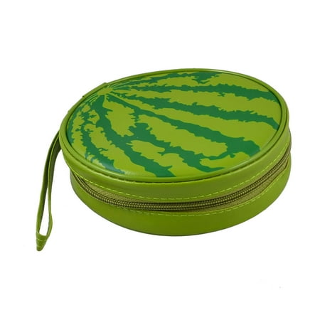 Faux Leather Green Storage Bag 20 Pieces Capacity CD DVD Holder ...
