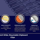 OLYMPX 100 Pcs of Prong Paper Fastener Compressors for Standard 2-Hole ...