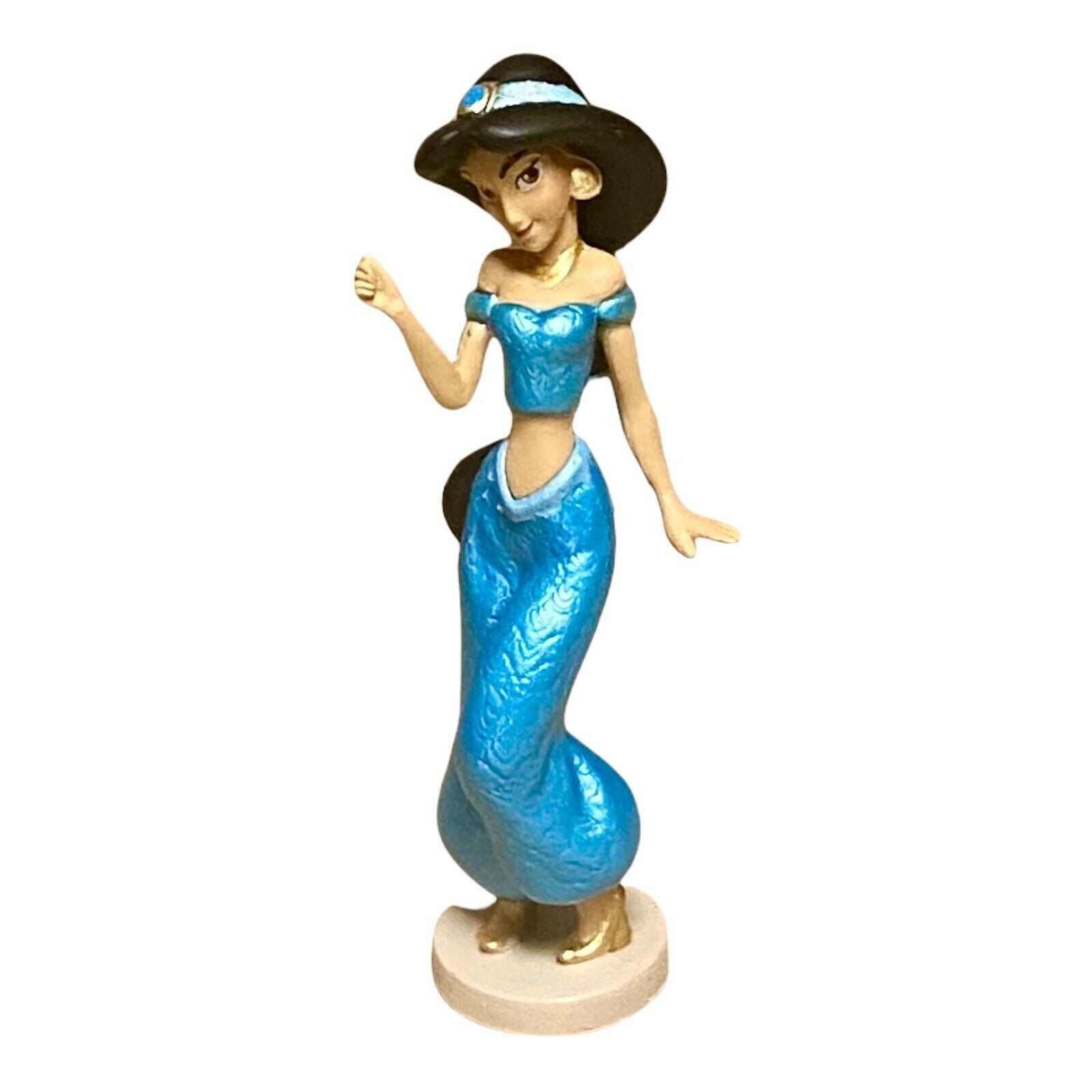 Arabian Princess Jasmine Pvc 3” Cake Topper Figure Disney Aladdin ...
