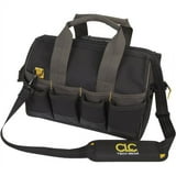 Clc Tech Gear Led Lighted 14 In. Bigmouth Tool Bag - Walmart.com