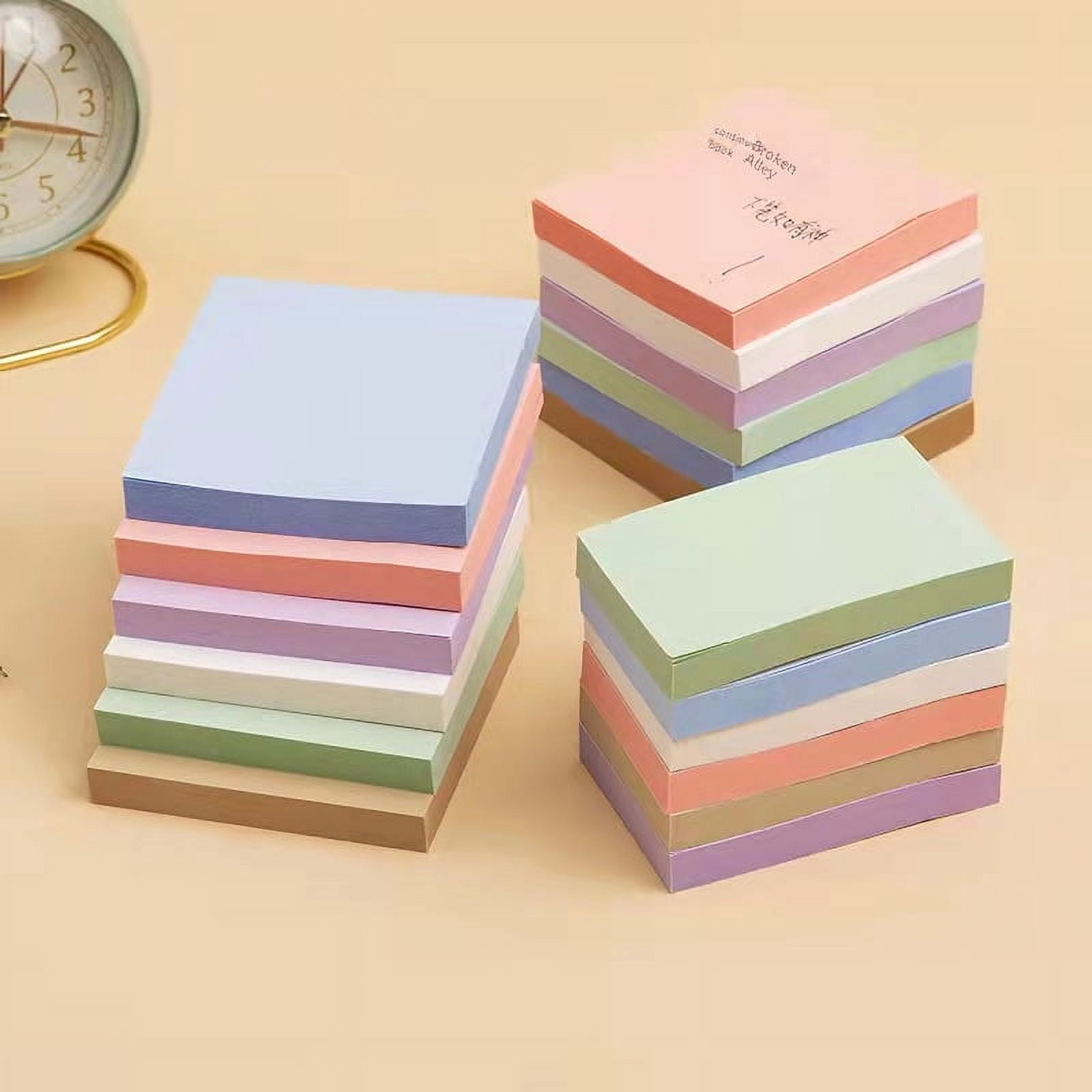Notas adhesivas Post-it de colores simples, 100 unidades, notas ...