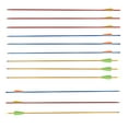 Funtress 32'' Aluminum Arrows Spine Hunting Targeting Arrow Practice ...