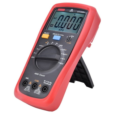 LED Portable Digital Multimeter, Voltage Tester, AC DC Anti-Burn For ...