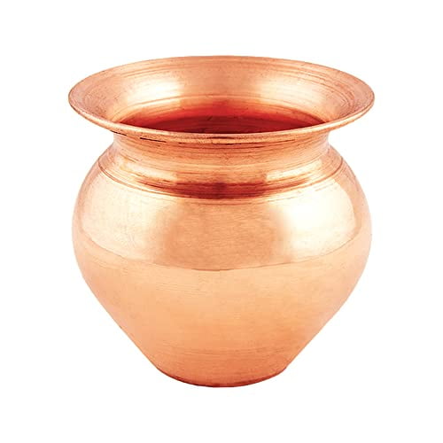 Shubhkart Copper Kalash, Handmade Indian Copper Kalash, Lota (Medium ...