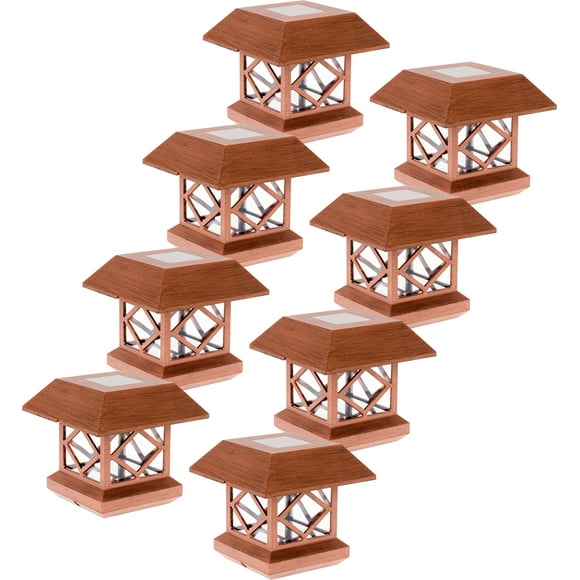 4X4 Solar Post Lights