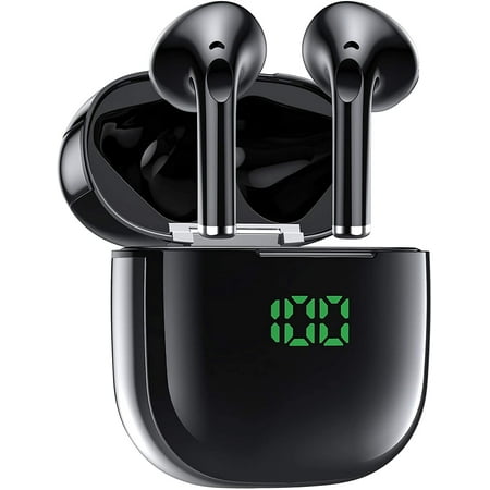 Wireless Earbuds,True Bluetooth Headphones with USB-C Suport Wireless ...