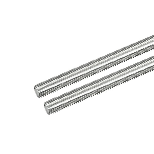 Uxcell Fully Threaded Rod M10 x 500mm 1.5mm Thread Pitch 304 Stainless ...