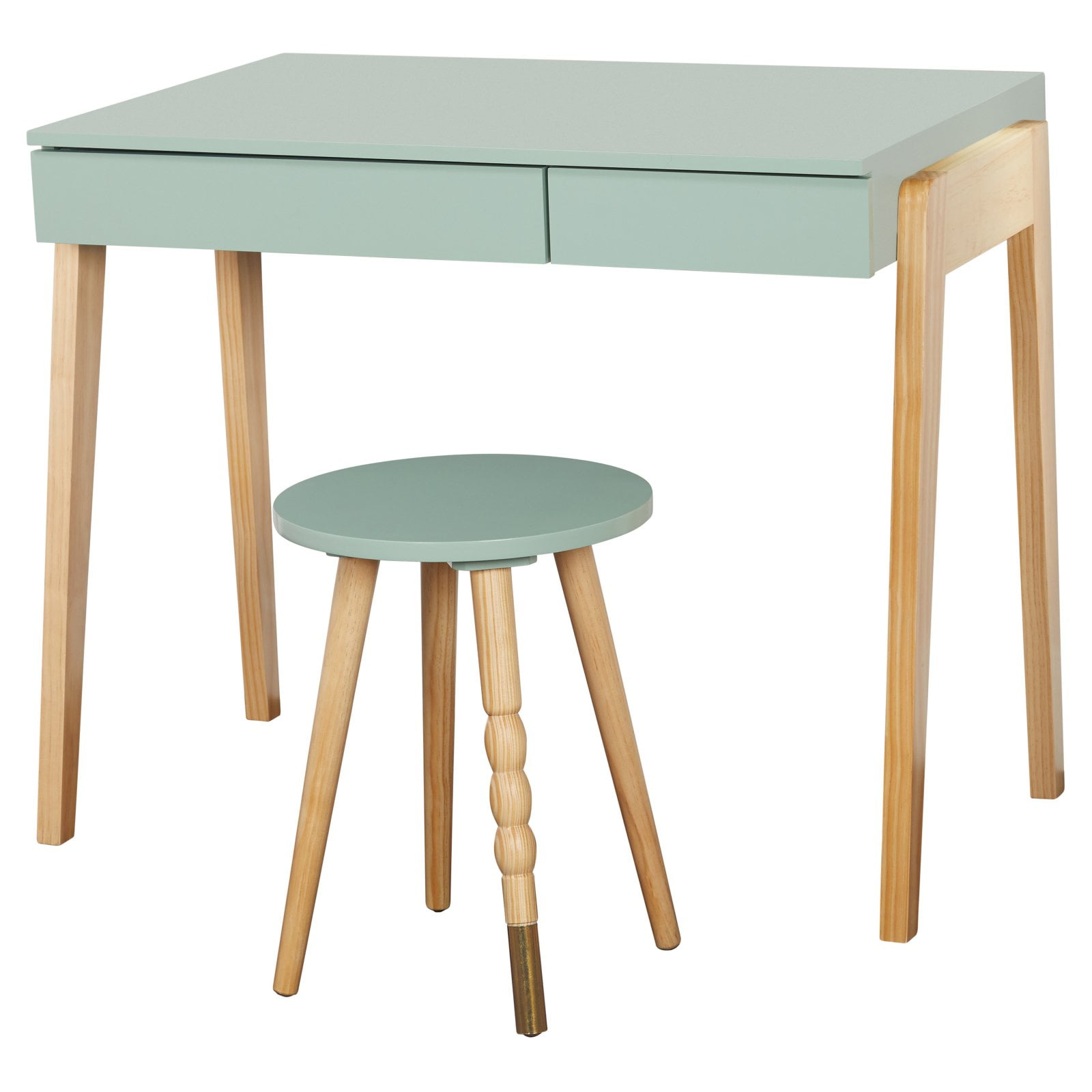 Riley Writing Desk with Stool - Walmart.com
