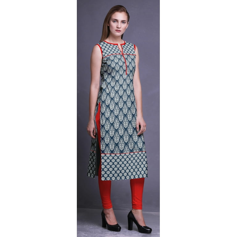 Sleeveless Kurti Tops