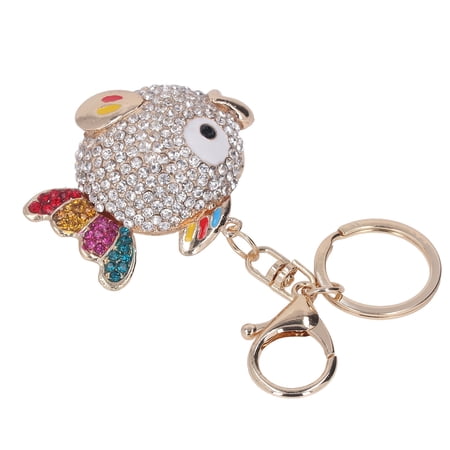 Rhinestones Fish Keychains, Tropical Cartoon Fish Fish Keychains For ...
