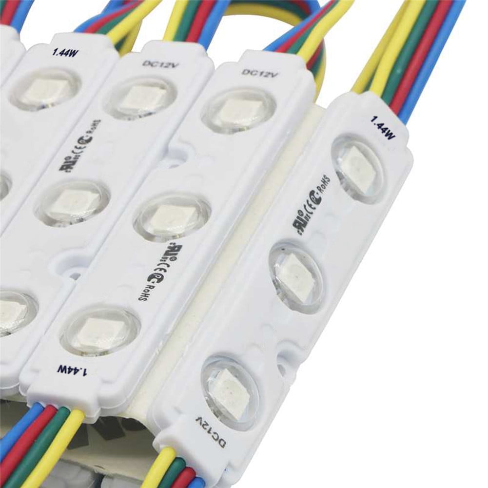 Buy LED Module Lights, Super Bright 3 LED Module RGB 5050 SMD ...