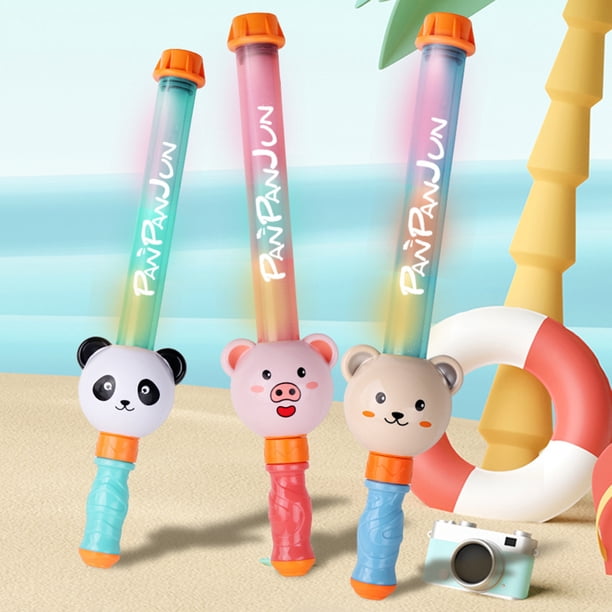 Kids Water Toy Cartoon Design Pull-Out Sprinkler Water Spray Toy with ...