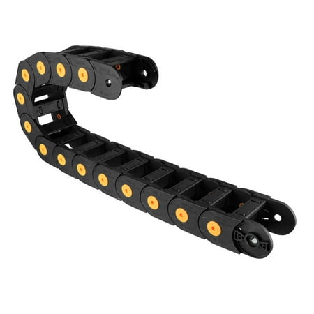 Drag Chain Cable Carrier Open Type with End Connectors R100 40X75mm 1 ...