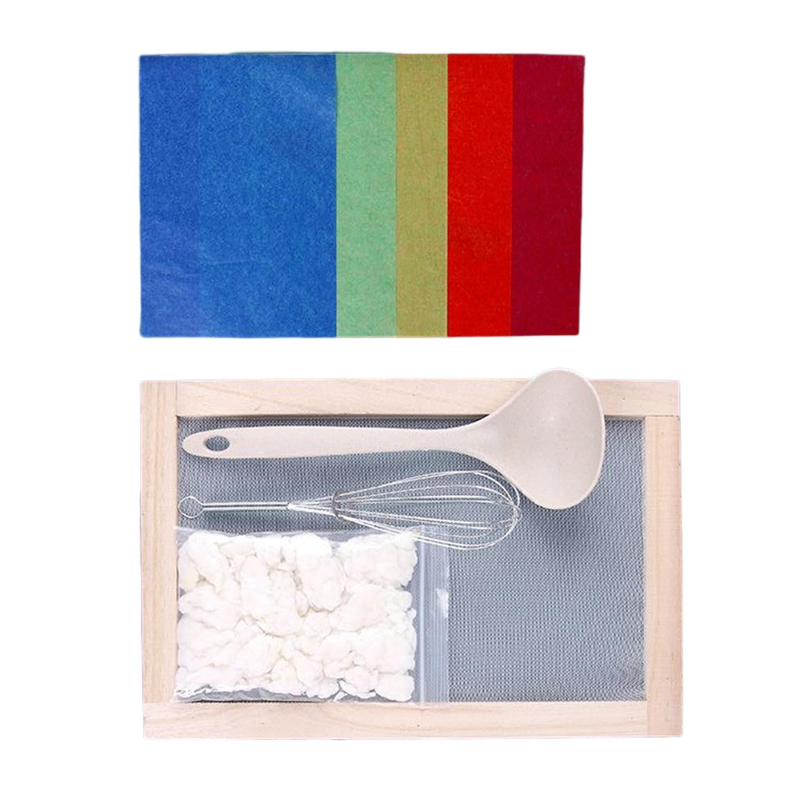 Ancient Paper Making Model Set Recycling Tools Dried Flower Printing ...