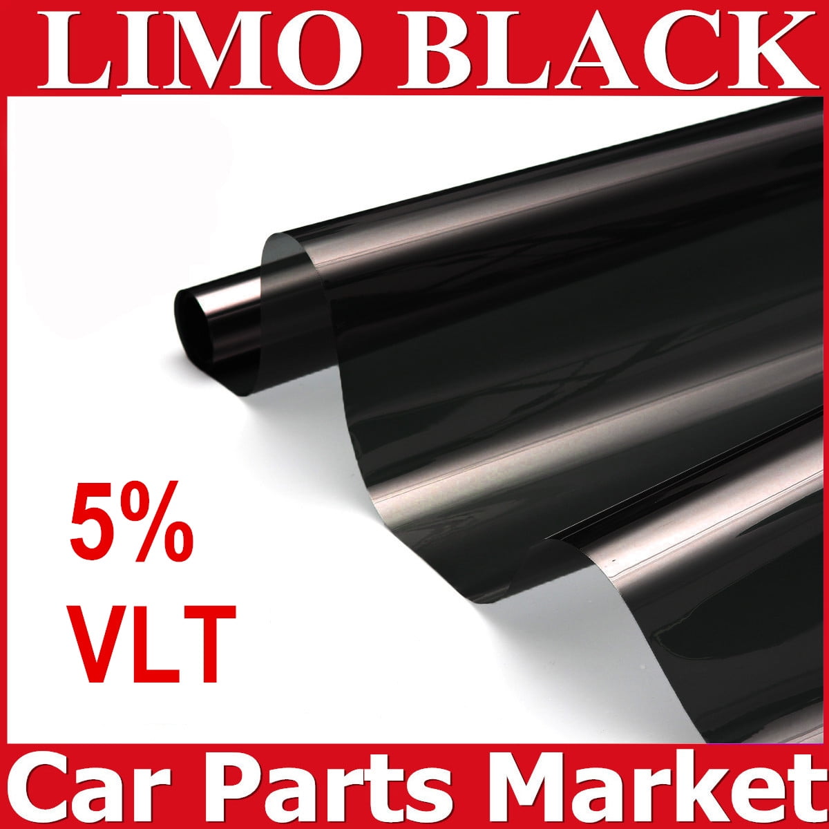 600 x 50 cm 2PLY 5% Visible Light Transmission Car Auto Glass Window ...