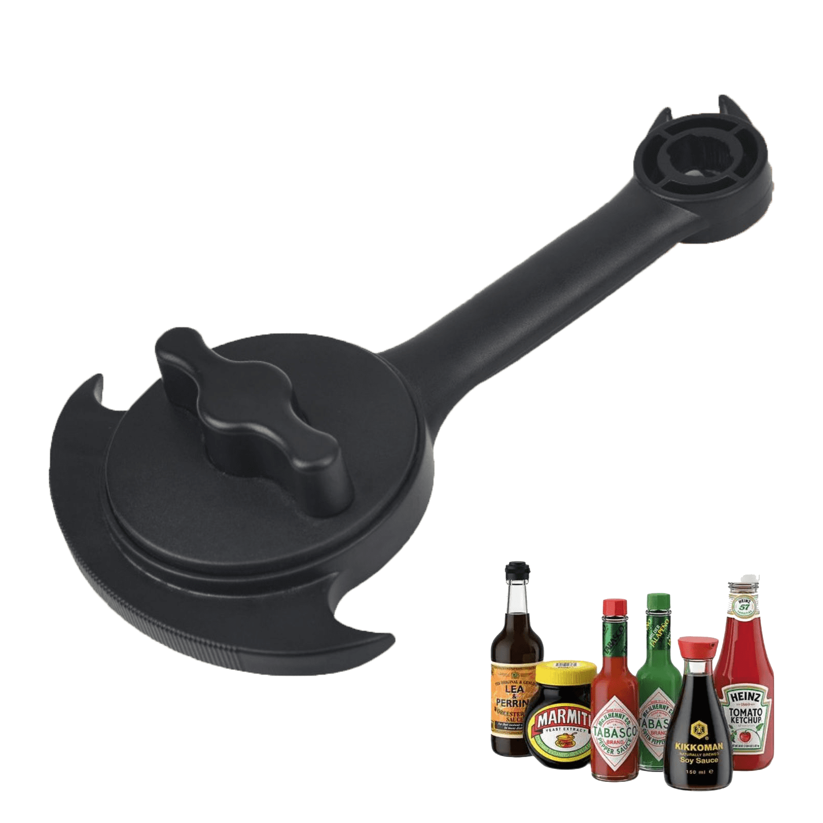 Holocky 5 in 1 Jar Opener Bottle Beer Can Lid Opener for Weak Hands ...