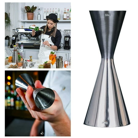 HomeNest Cocktail Measuring Glass 304 Stainless Steel Measuring Glass ...