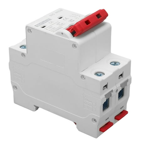 Miniature Circuit Breaker, 2P 500V 6A Electromagnetic Tripping 6000A Breaking Capacity Circuit ...