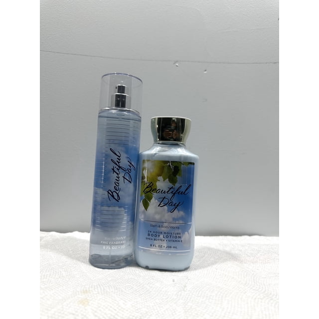 Bath & Body Works Beautiful Day 2 Piece Gift Set (Fine Fragrance Mist 8 ...