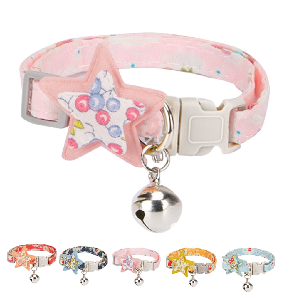 Japanese Chirimen Kitten Collar with Bell Japanese Kimono Cat Collar ...