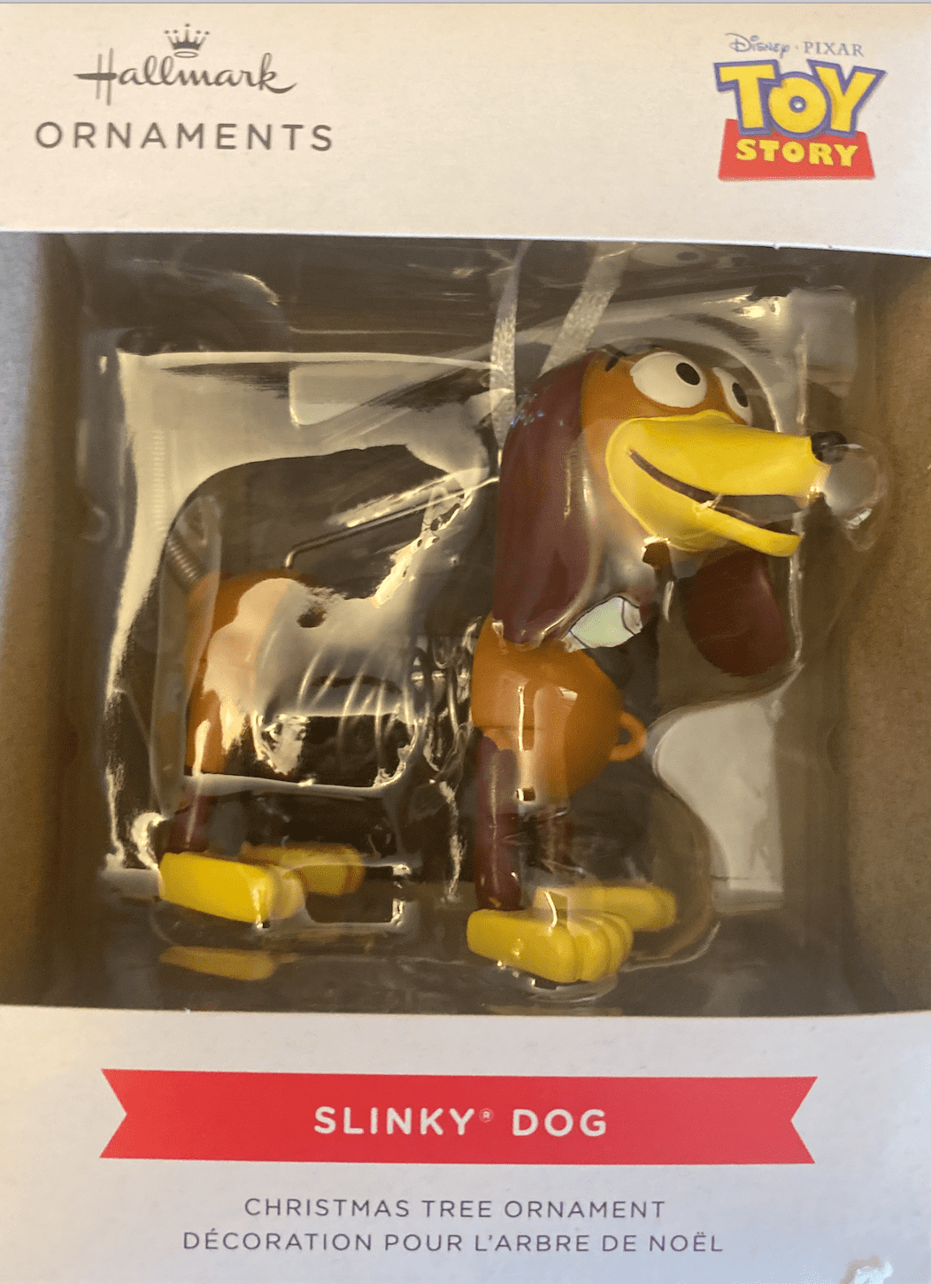 Hallmark 2021 Disney Pixar Toy Story Slinky Dog Christmas Ornament New ...