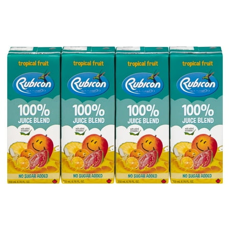 Rubicon Tropical Fruit 'No Sugar Added' 100% Juice Blend | Walmart Canada