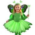 CUZIBR Toddler Girls Carnival Fairy Tutu Skirt Sets Light Up Elastic ...