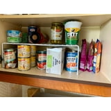 Mimifly Kitchen Cupboard Organizer Shelf, 15.8x7.9x5.9 inch, 2 Pack ...