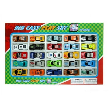 KidPlay Action Toy Diecast Race Car Vehicle Play Set - 25pc - Walmart.com