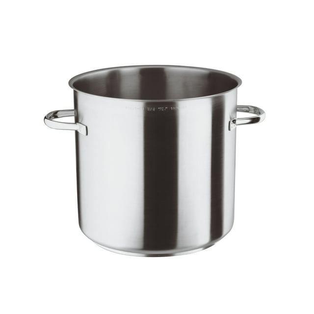 Paderno World Cuisine Stock Pot, S/S, DIA 14 1/8" x H 14 1/8", 38 1/2QT ...