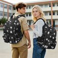 ALAZA Cool Lightning Print Student Backpack School Bookbag Large Laptop ...