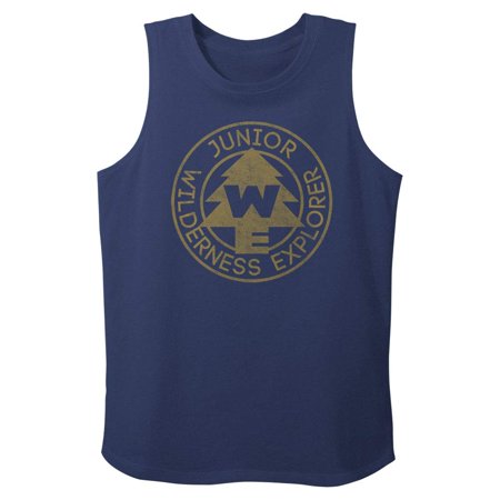 Disney Movie JR Wilderness EXPLOERER Girl's Fitted Muscle, Navy Blue, X ...